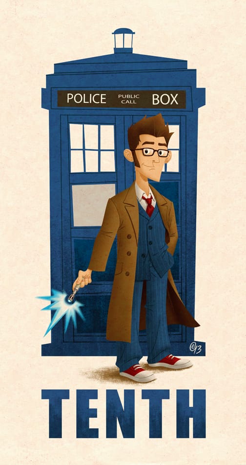 Erich Owen updates the Doctor Who collection; enjoy 12 great posters