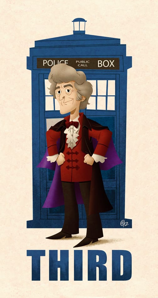 Erich Owen updates the Doctor Who collection; enjoy 12 great posters