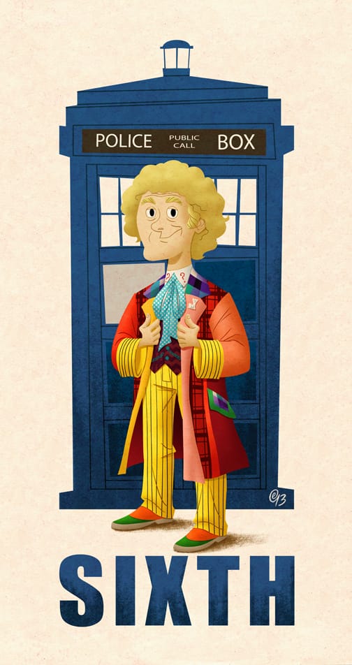 Erich Owen updates the Doctor Who collection; enjoy 12 great posters