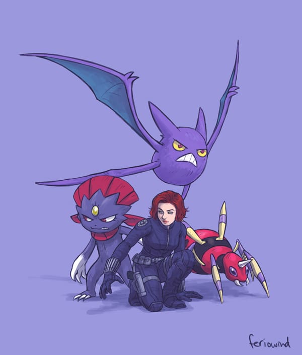 Superhero Week: Avengers with Pokemon