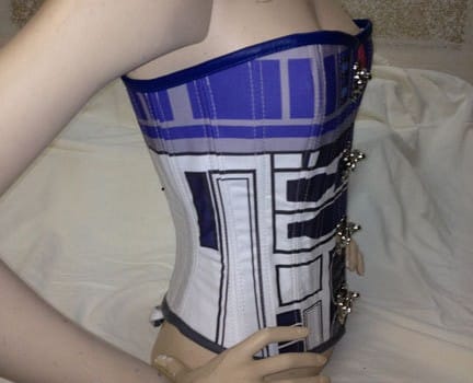 Squeeze into a R2-D2 corset