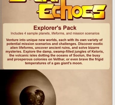 Solar Echoes: Explorer's Pack