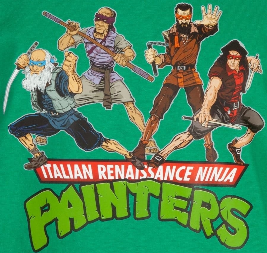 Superhero Week: Italian Renaissance Ninja Painters