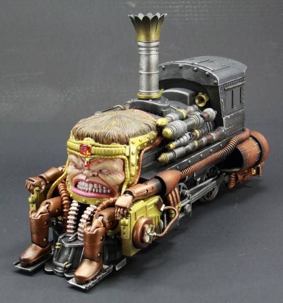 Steampunk M.O.D.O.K. figure