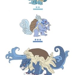 Mayan mythology meets Pokemon in Pokemayans
