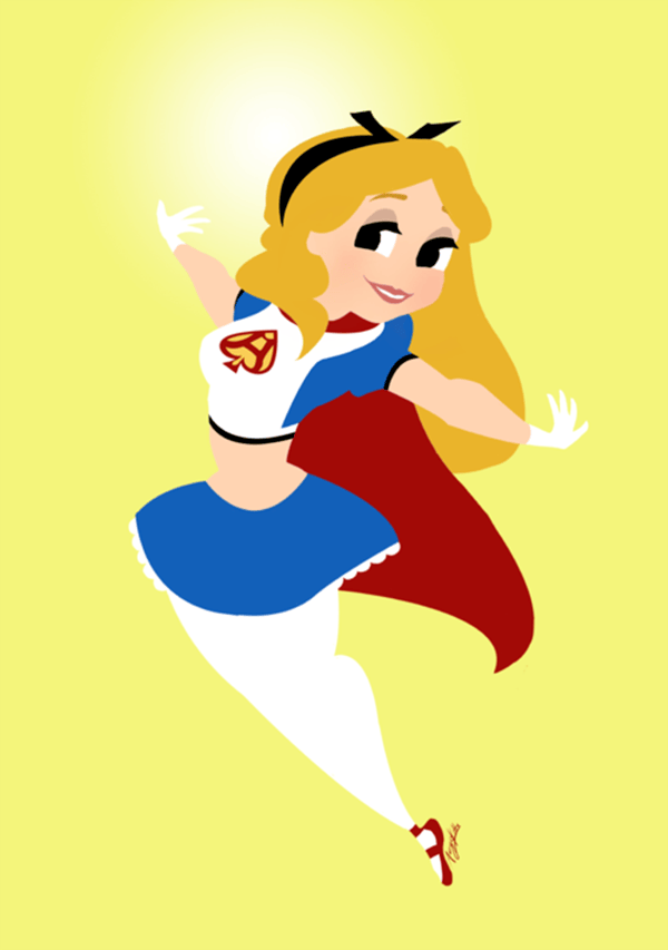 Disney characters turned into DC and Marvel superheroes