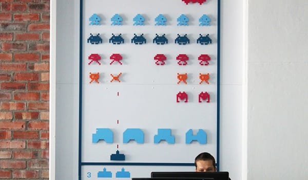 Retro arcade installation