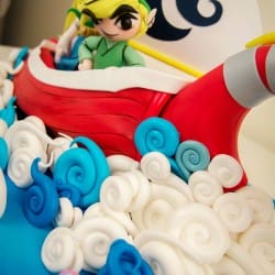 Too good to eat? Legend of Zelda: Wind Walker birthday cake