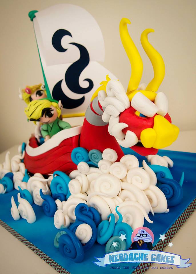 Too good to eat? Legend of Zelda: Wind Walker birthday cake