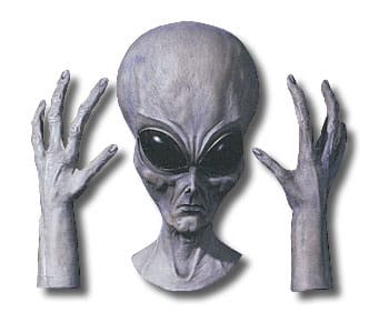 The 12 Masks of Halloween: #3 The Alien gloves