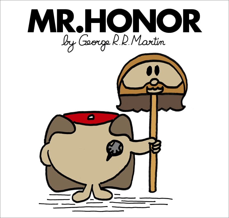 The Mister Men do Game of Thrones