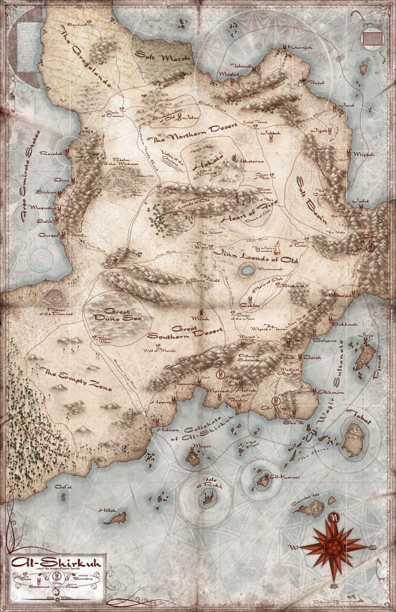 Triple Ace Games' fantastic Hellfrost maps