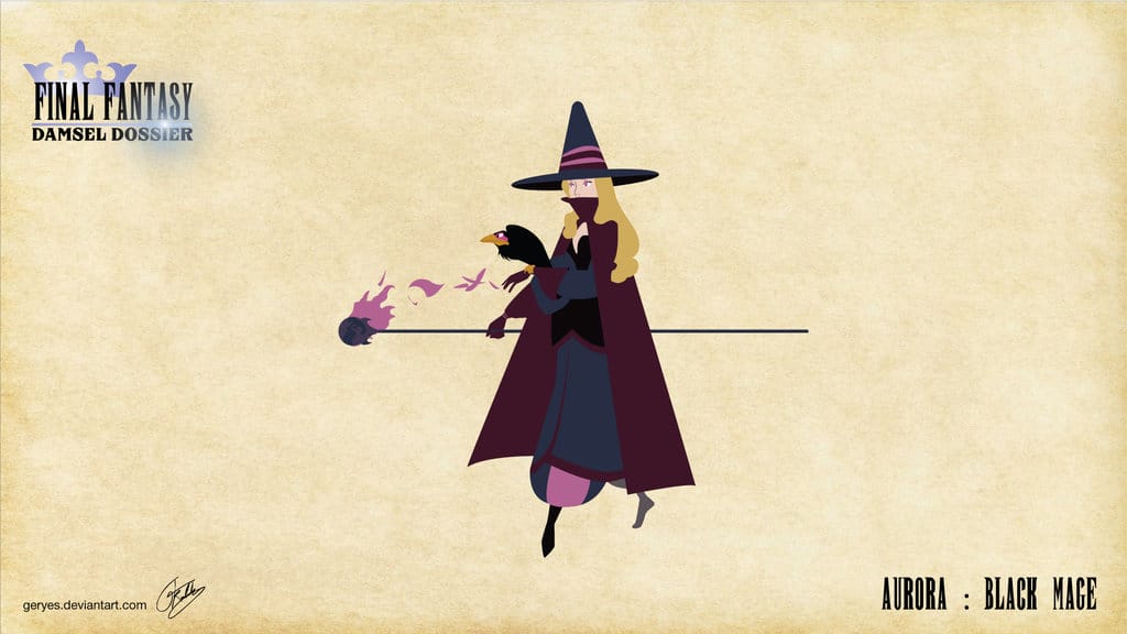 The battle: Disney Princesses as Final Fantasy characters