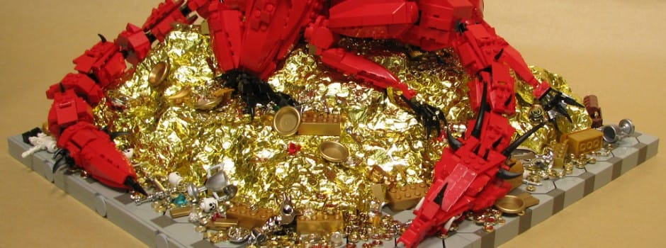 Smaug the Tremendous in LEGO