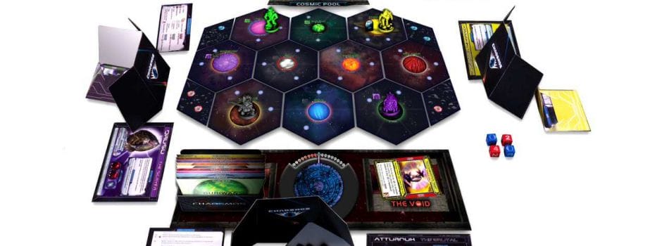 Chaosmos board game is a love letter to sci-fi master William Sleator