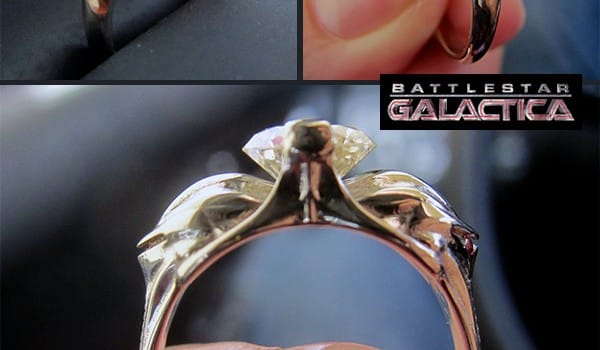 Would you say "I do" to a Cylon engagement ring?