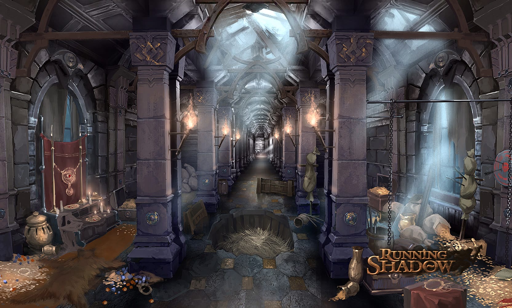 The art of Hadrion: Inside Running Shadow