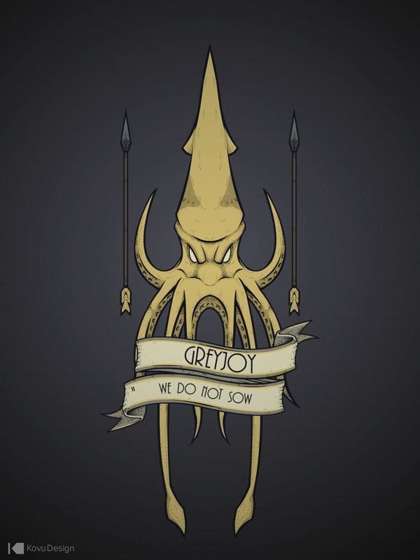9 custom House Sigils for a Game of Thrones