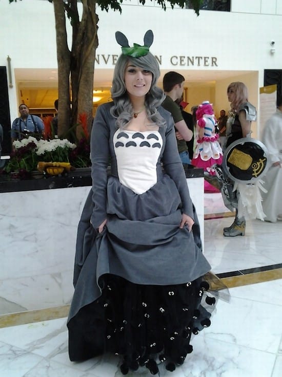 Cosplay meets fashion with the Totoro dress