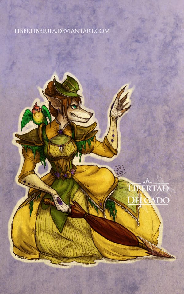 Disney Princesses transformed into World of Warcraft characters