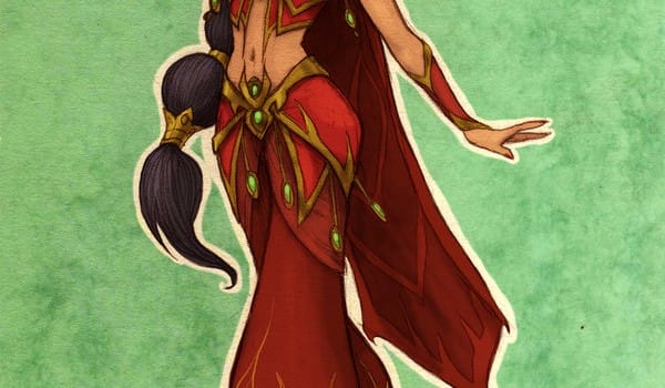 Disney Princesses transformed into World of Warcraft characters