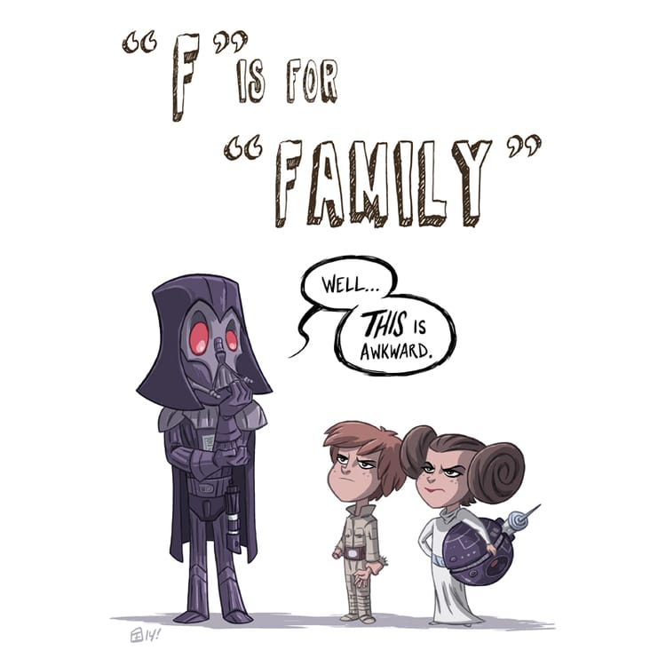 The letters of ABCDEFGeek