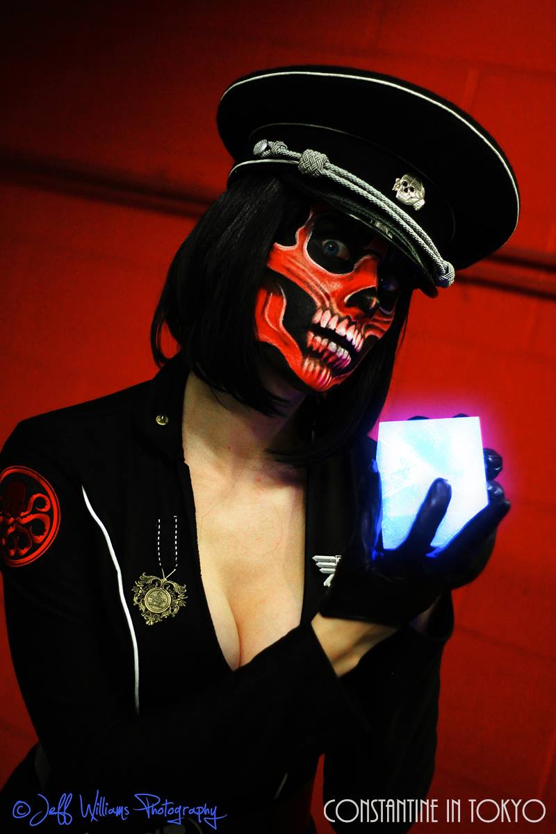 This Lady Red Skull cosplay may illicit mixed reactions