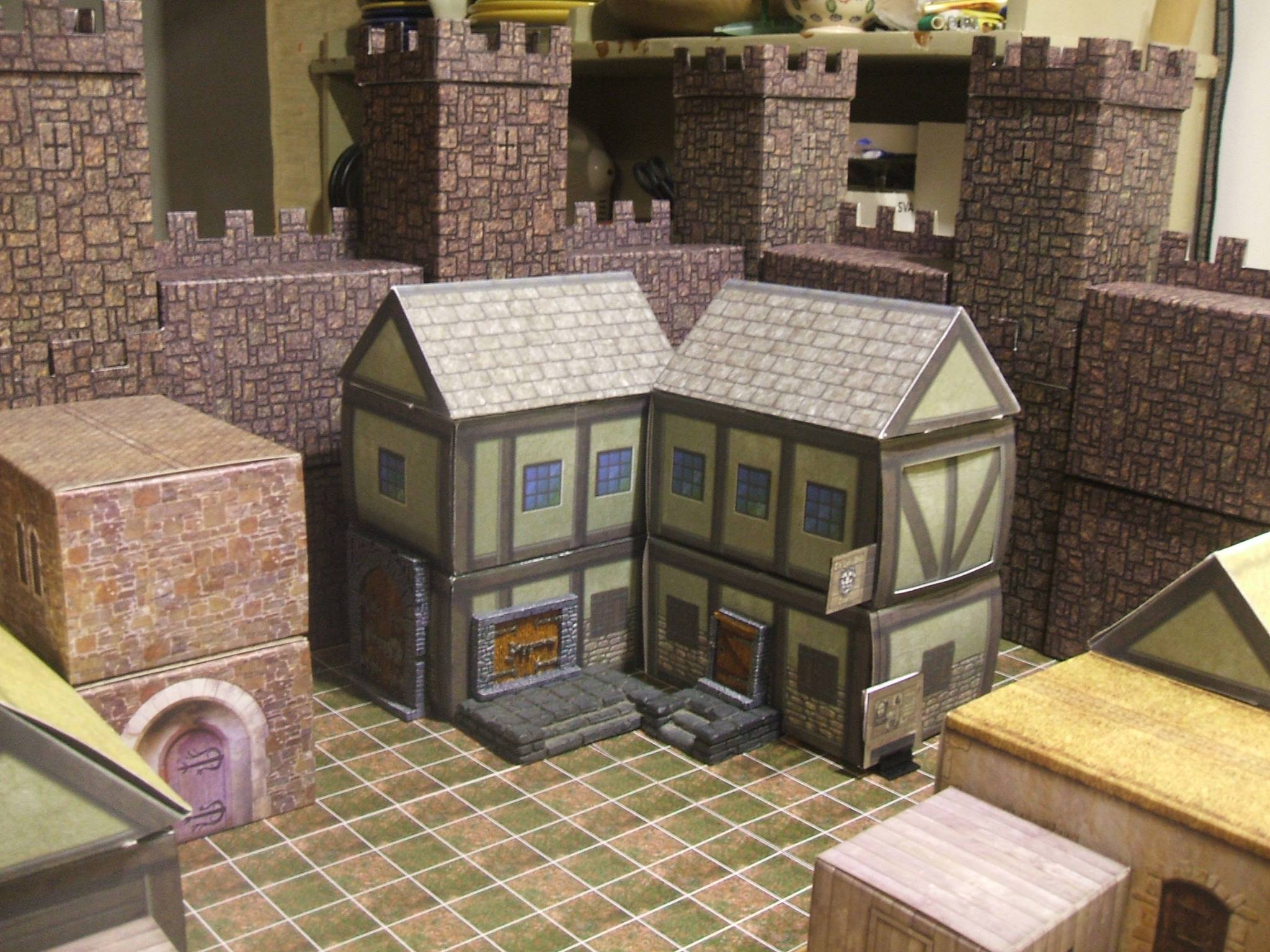 Tabletop Taverns: The quickest way to build a whole RPG model town