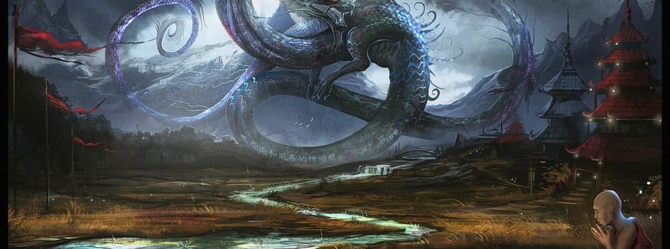 8 visions of the dragon god Shenlong