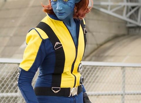 Some Like it Blue: Mystique Cosplay