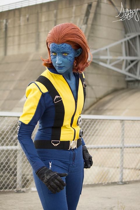 Some Like it Blue: Mystique Cosplay