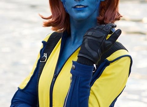 Some Like it Blue: Mystique Cosplay