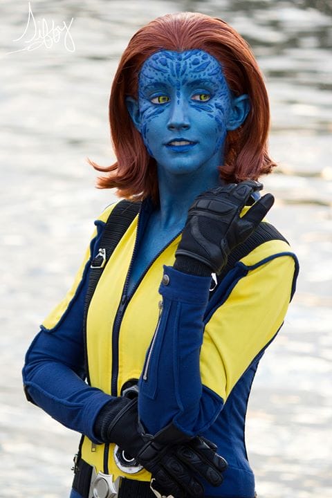 Some Like it Blue: Mystique Cosplay