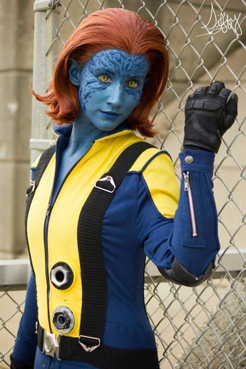 Some Like it Blue: Mystique Cosplay