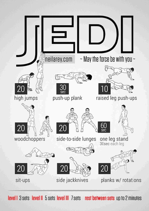 Geeky workouts