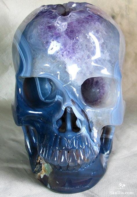 Geode skull: for the desk of the awesome GM