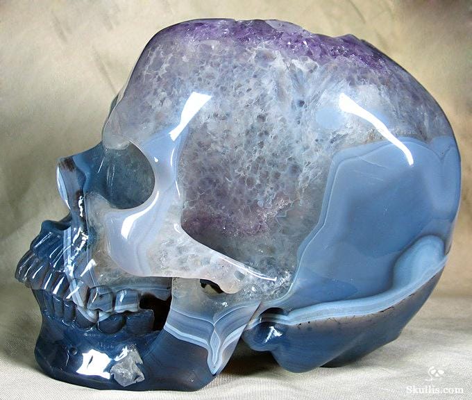 Geode skull: for the desk of the awesome GM