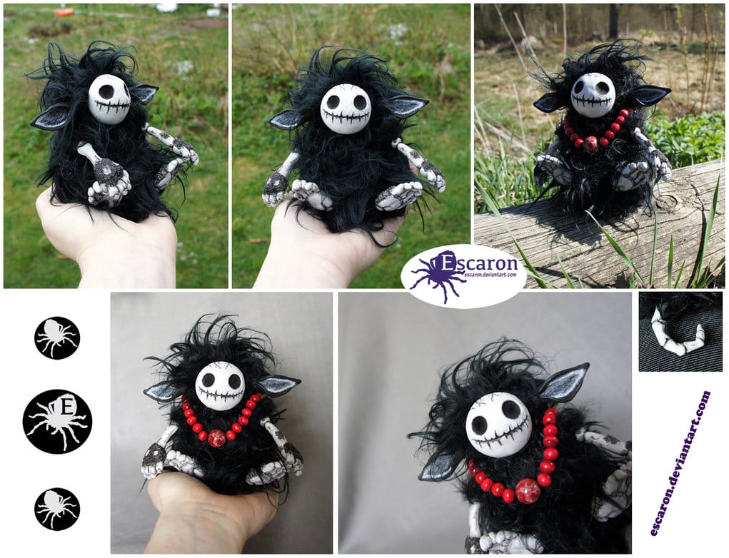 Super cute Emotin doll to summon