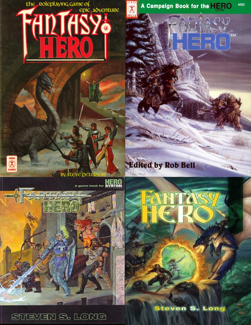 Hero Games launches US only Kickstarter for Fantasy Hero Complete