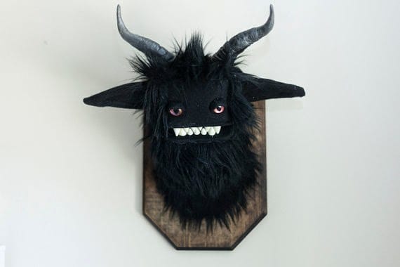 Monster heads for your gaming den