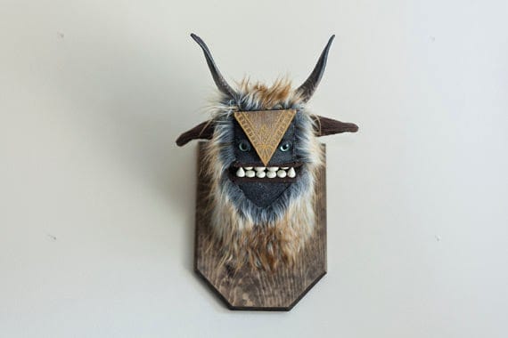 Monster heads for your gaming den