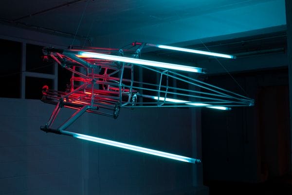 See the way ahead with this X-Wing lamp