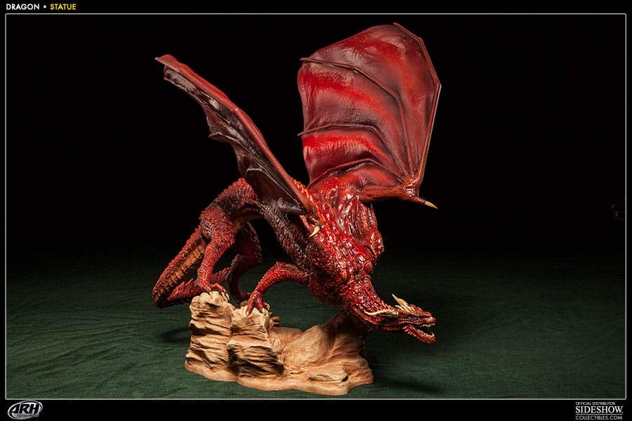 Impressive 18" long dragon model