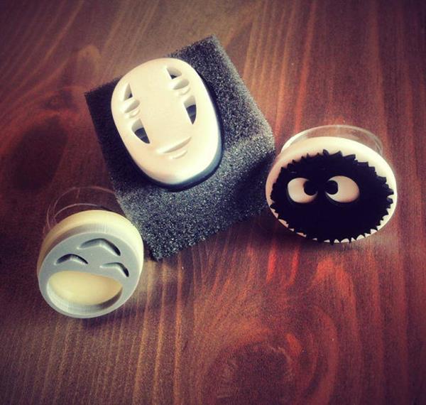 Awesome Studio Ghibli inspired ring set