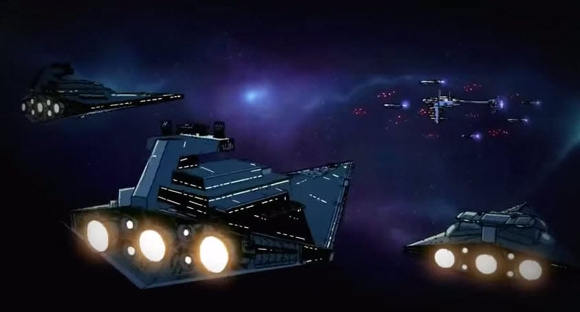 Star Wars animated like Robotech