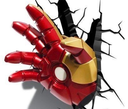 Superhero Week: Avengers 3D wall lights