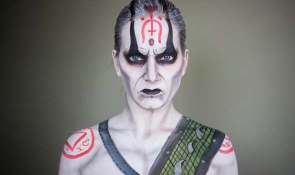 Amazing geeky face paint; White Walker, Red Skull, Fallout Boy and more