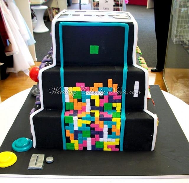 Retro classic games turned into tasty cake!