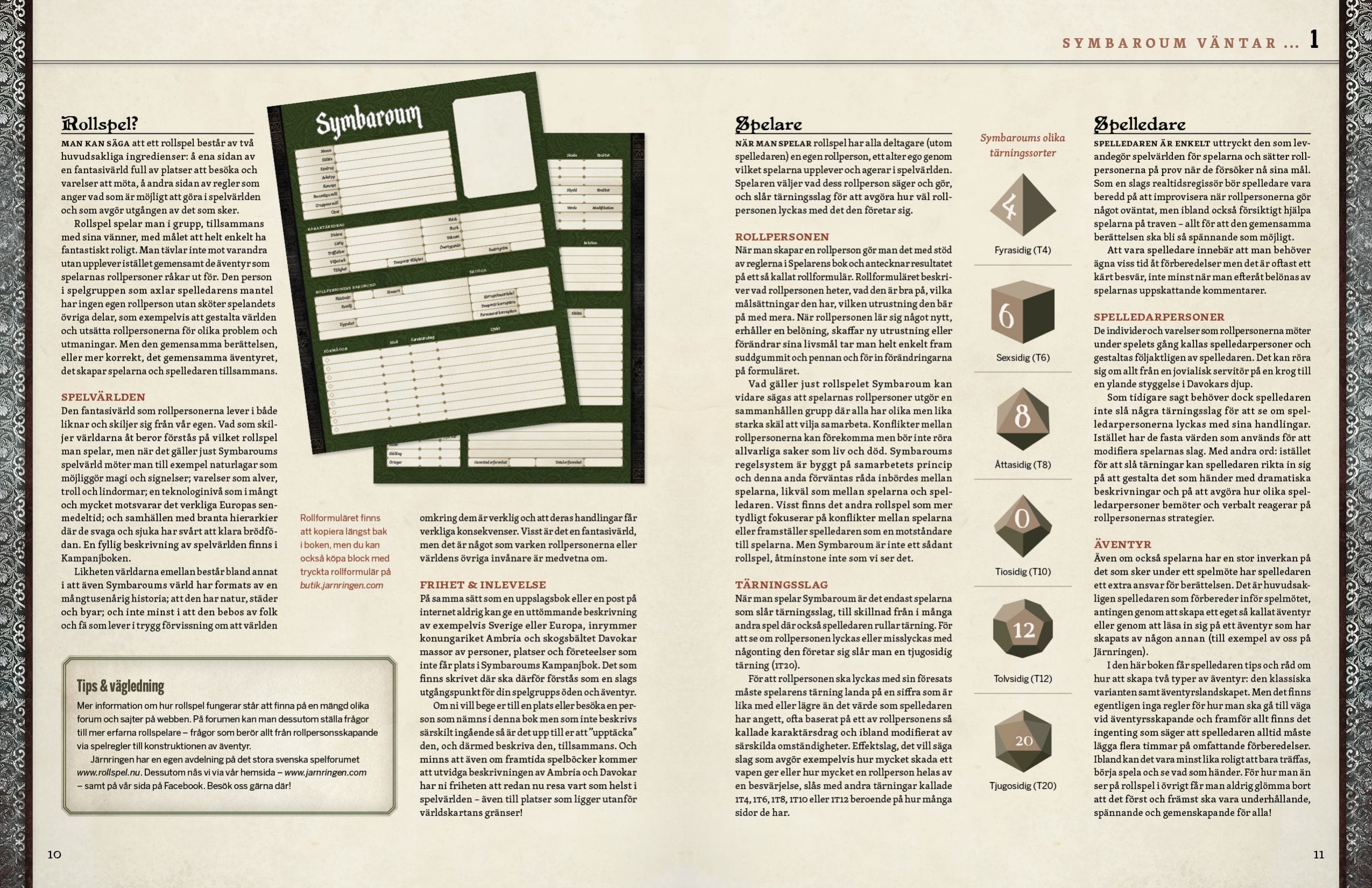 A look inside: Symbaroum