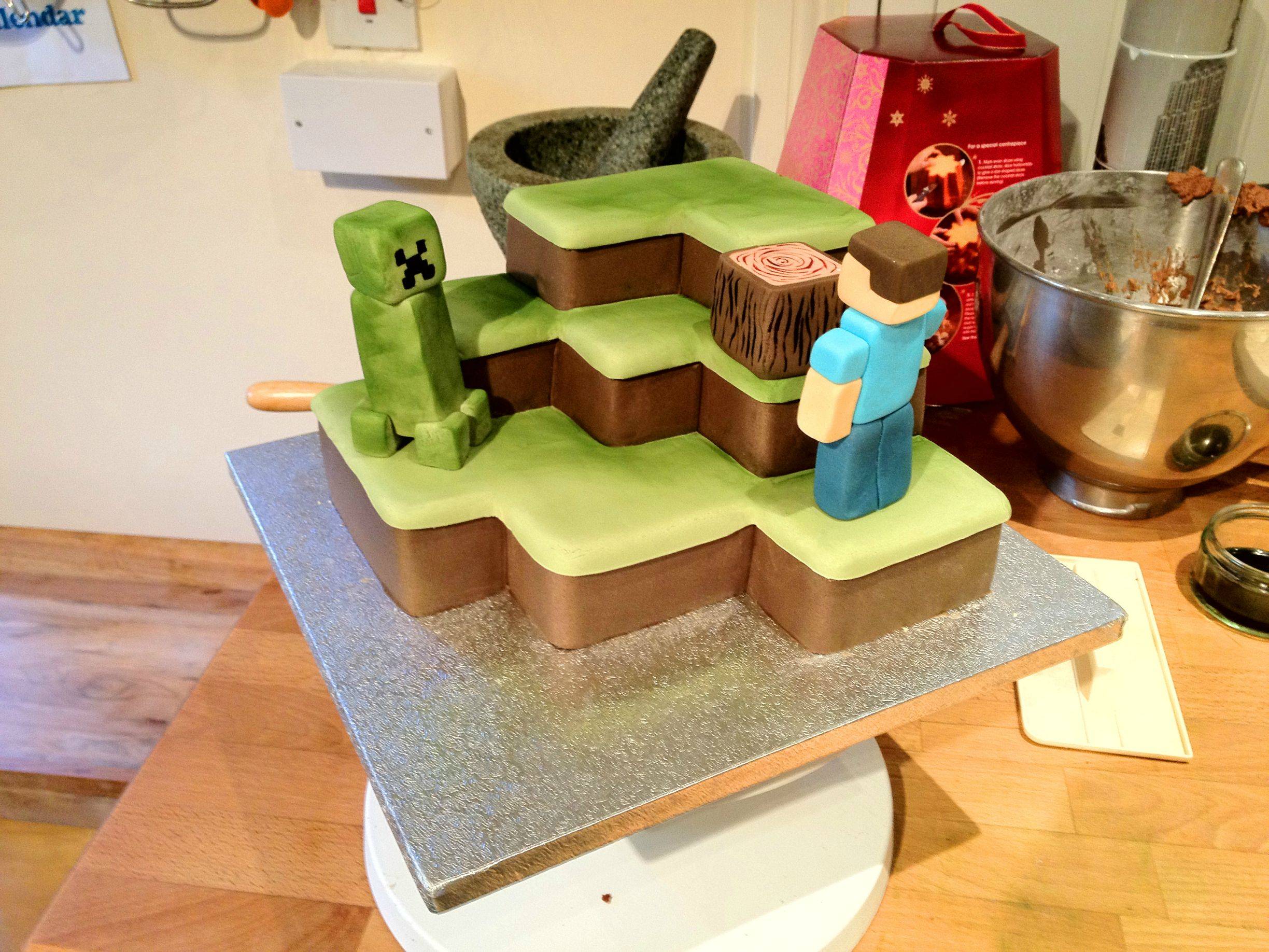 Building the Minecraft Cake